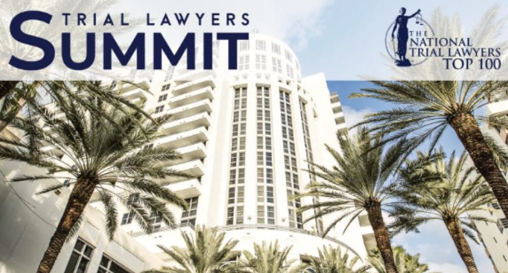 National Trial Lawyers Summit - Miami 2025 - Mass Tort Strategies